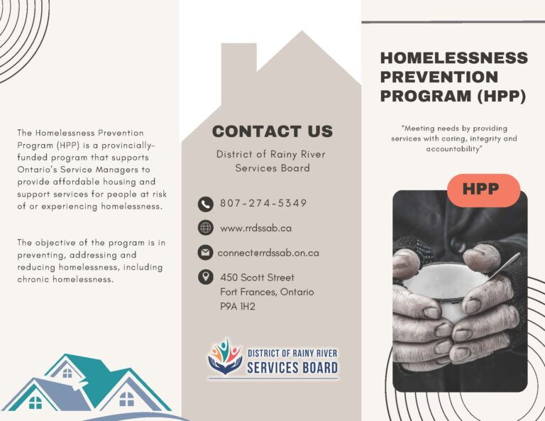 Homelessness Prevention - RRDSSAB